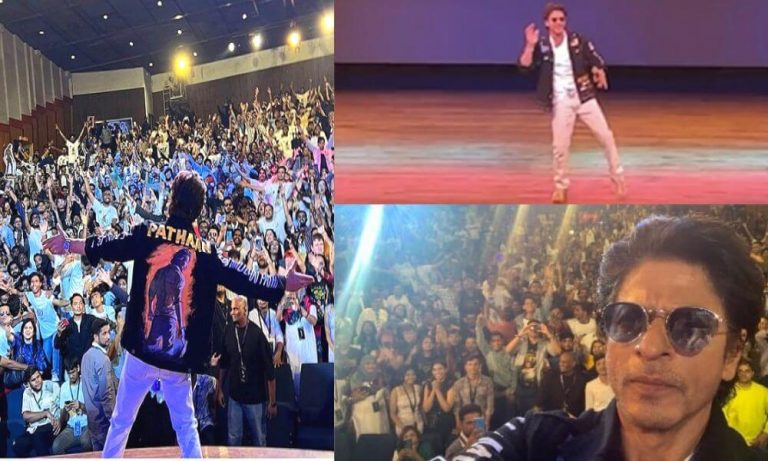 Shah Rukh Khan Grooves To Chaiyya Chaiyya At SRK Day Event! - People Places