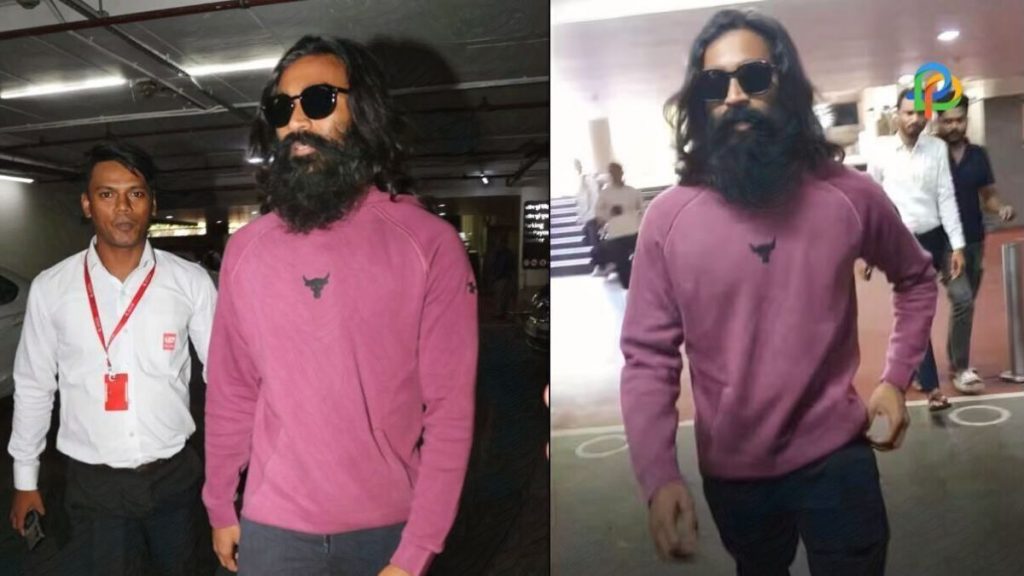 Dhanush Looks Unusual With Long Hair, Beard In Latest Photos! - People ...