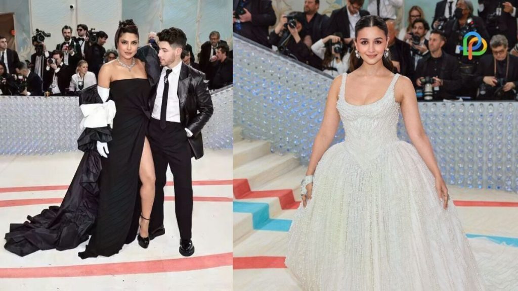 Met Gala 2023: Priyanka Chopra Shines In Black, Alia Bhatt Wears A Pearl Gown - People Places